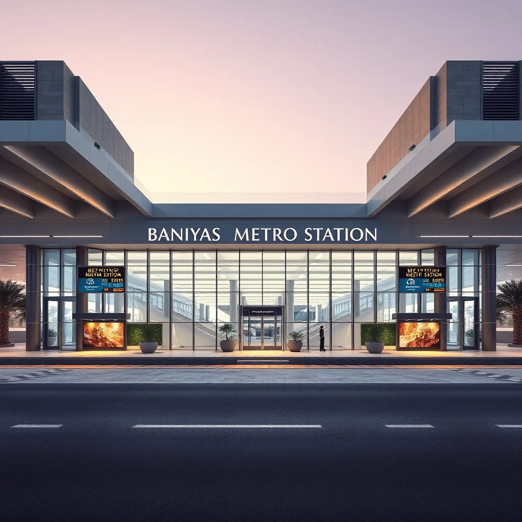 Baniyas Metro Station: A Hub for Urban Development