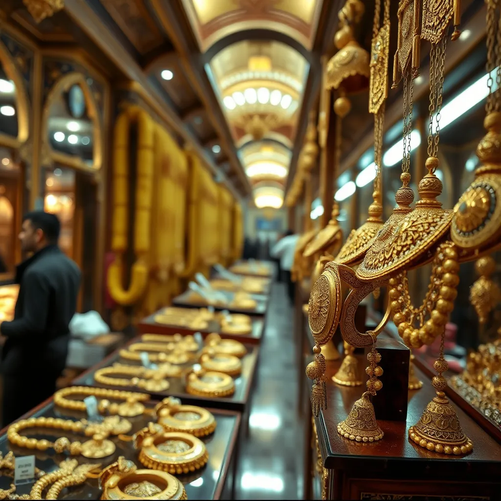 Discovering the Gold Souk Market in Dubai